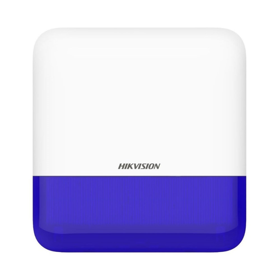 Hikvision Ax Pro wireless outdoor sounder with Blue Indicator ...