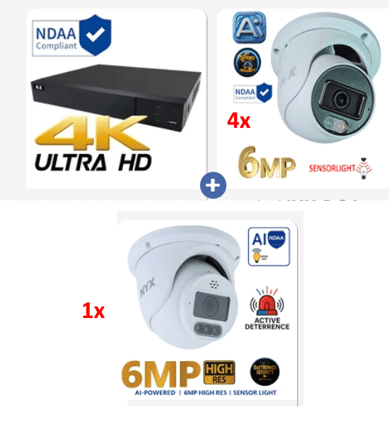 NYX DIY Security Camera Kit Collection | DIY Kits | Daytronics Security