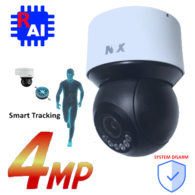 NYX IPZ4-Alert Starlight Smart Tracking PTZ Camera 4MP AI | Daytronics ...
