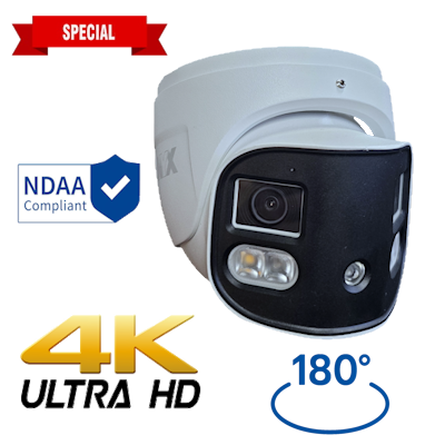 NYX Ultimate 180 Security Camera - 4K Ultra HD Quality | Daytronics ...